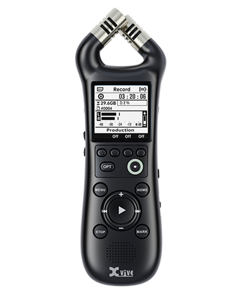 XV1-R Portable Stereo Recorder – Audiophile, Handy Recording