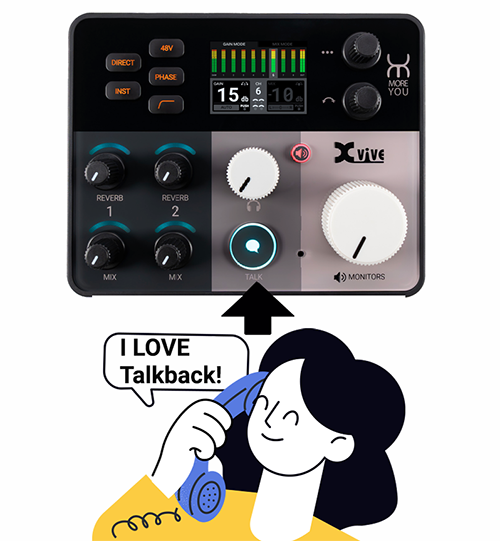 More You: Innovative Recording Interface and Monitoring System