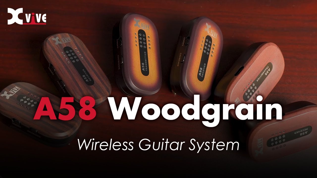 Xvive A58 Guitar Wireless System – Plug & Play Wireless Freedom